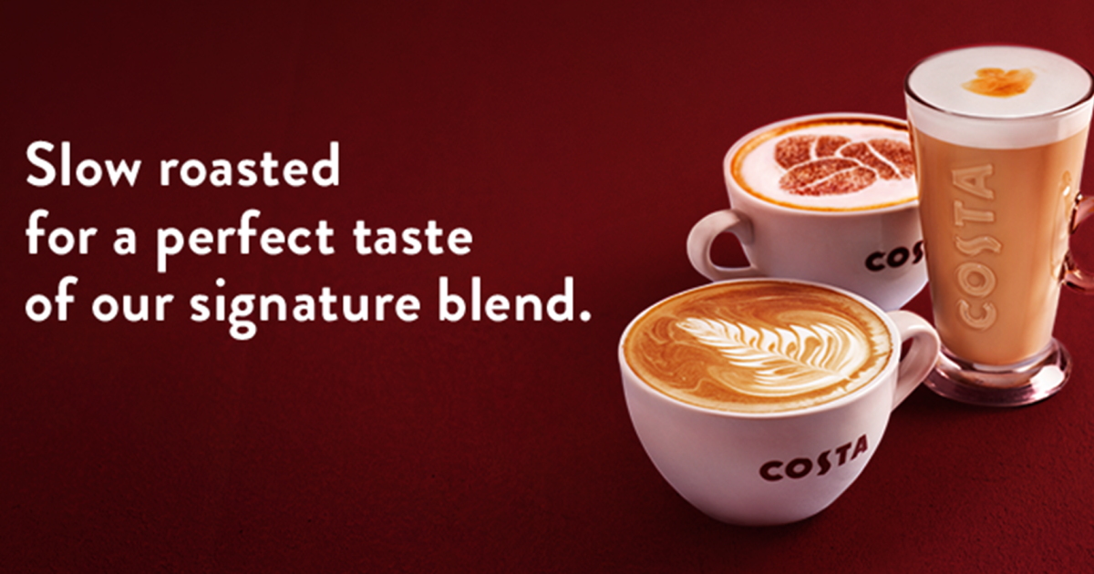 Costa Coffee – Queen Street | Food & Drink | Visit Jersey